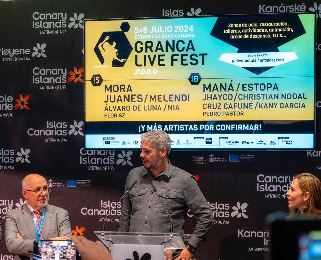 La III edición del Granca Live Fest se presenta en Fitur consolidándose ...